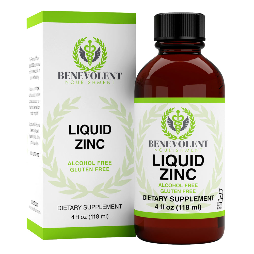 Liquid Zinc with Elderberry and Echinacea - Benevolent Nourishment