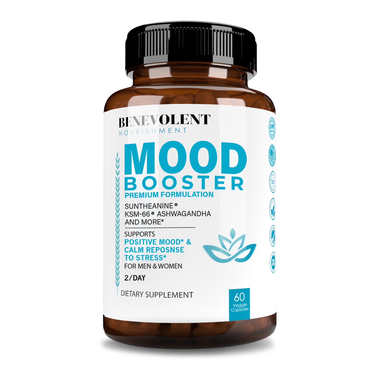 Mood Booster Supplement (30 servings) - Benevolent Nourishment