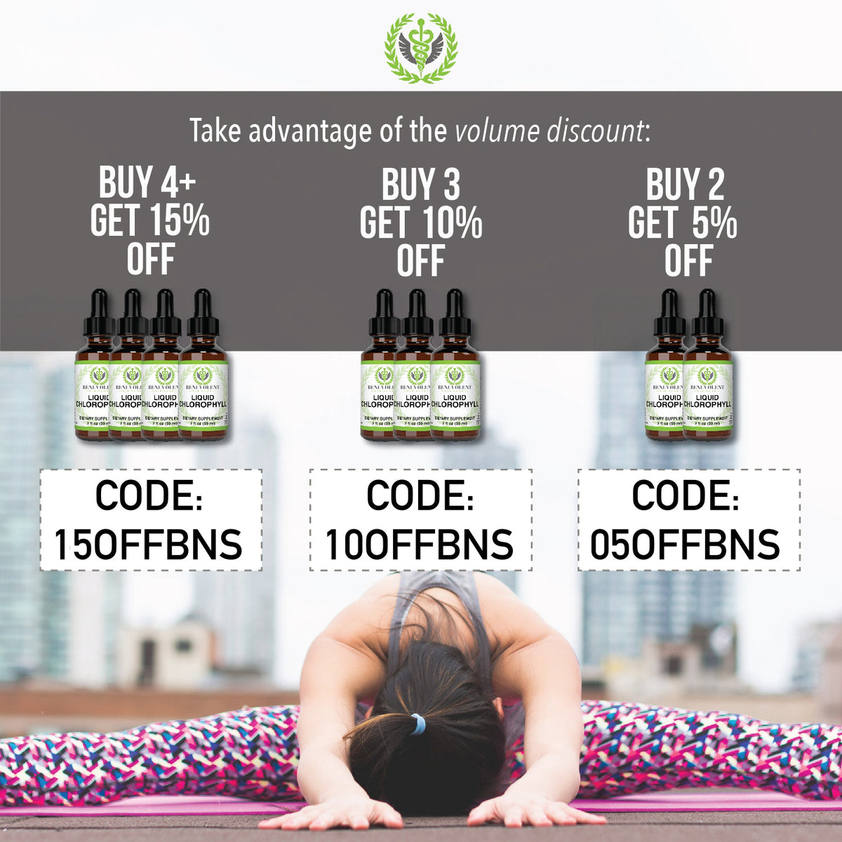 Liquid Chlorophyll Extract Drops (59 mL) - Benevolent Nourishment